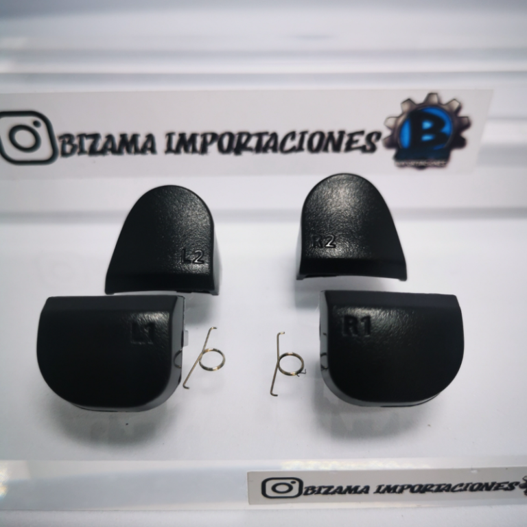 Botones para control PS5 repuesto L1 L2 R1 R2 - Bizama
